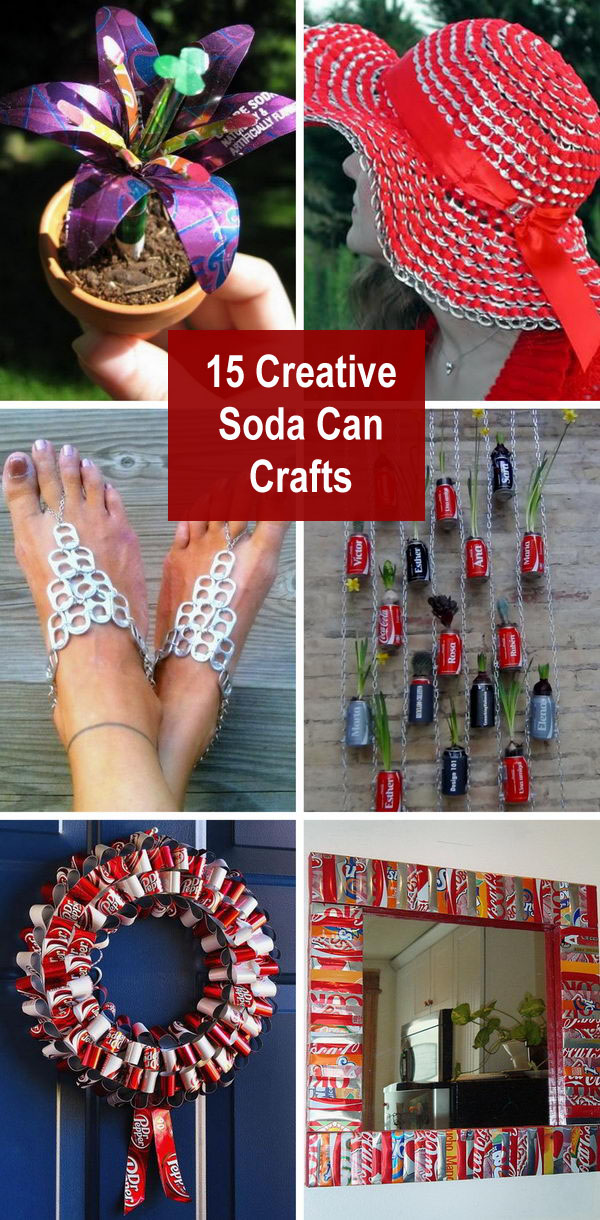 15 Creative Soda Can Crafts Styletic