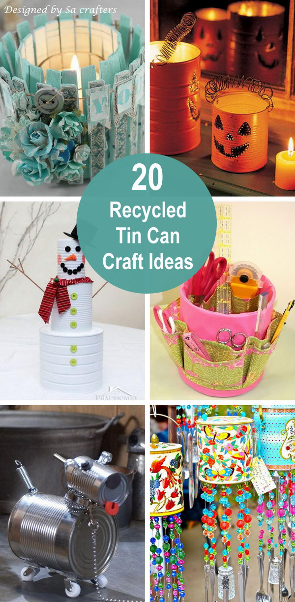 20 Recycled Tin Can Craft Ideas Styletic 20 Recycled Tin Can Craft Ideas Styletic