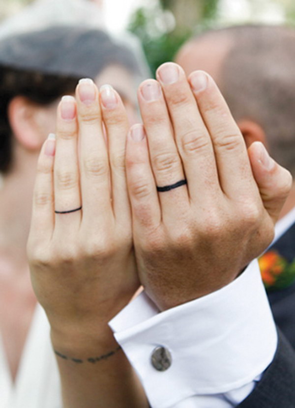40 Sweet Meaningful Wedding Ring Tattoos Styletic